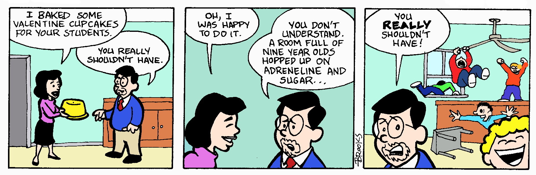 students. comic strip – Mr. Morris