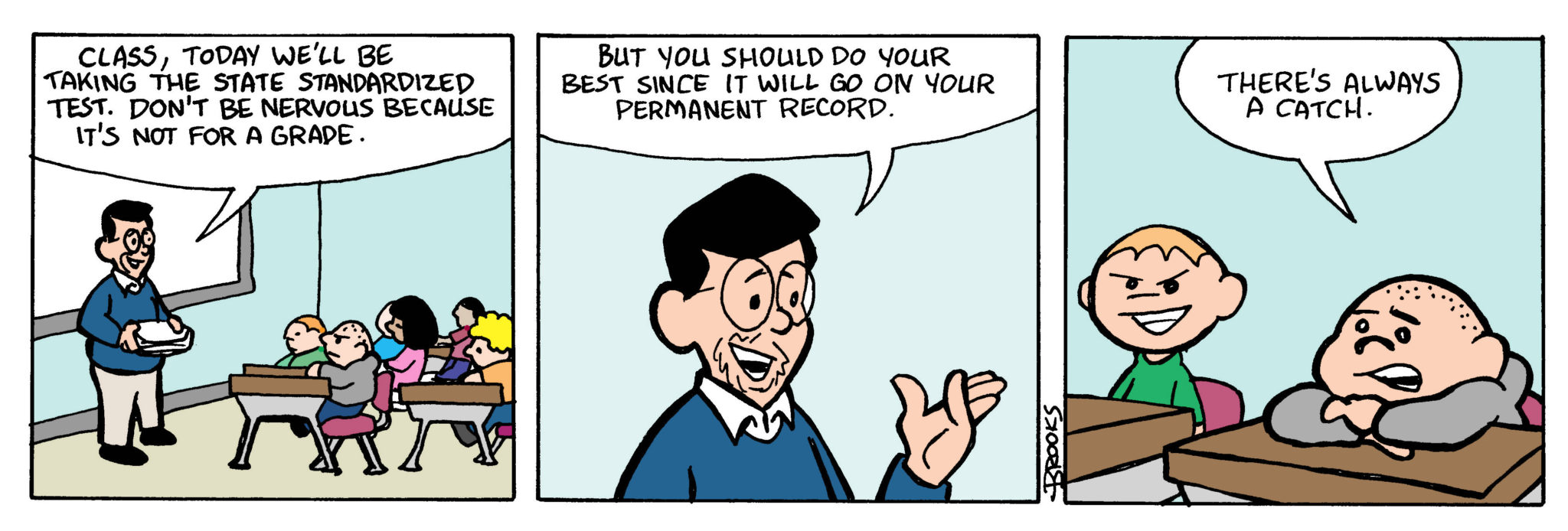 Testing . . . testing . . . – Mr. Morris